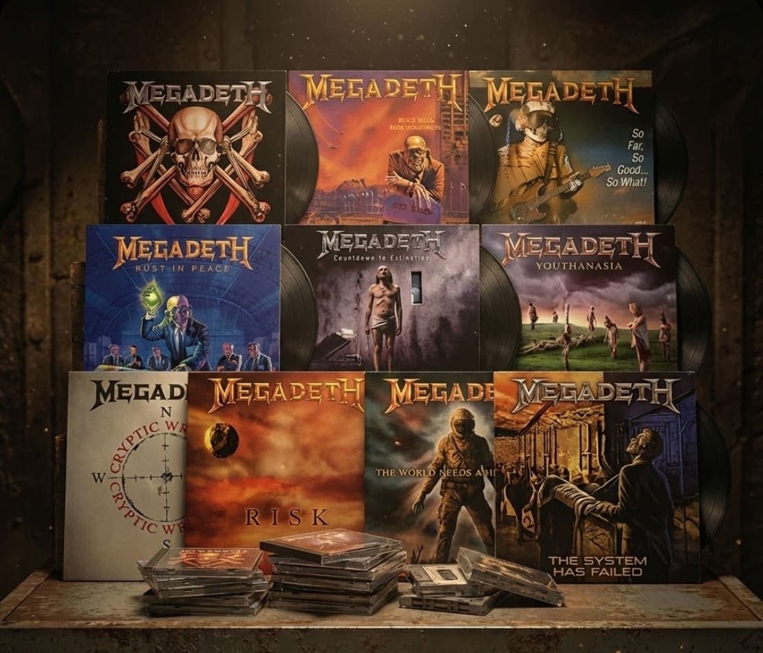 MEGADETH: Argentina 2026, News, updates, shows, lyrics, discography ...
